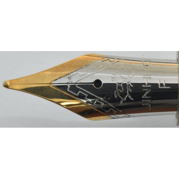 Jinhao No. 992 Demonstrator Fountain Pen, Green, Gold Trim