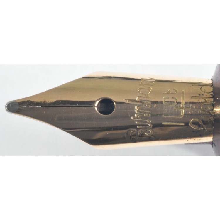 Vintage : BU152 Burnham Fountain Pen. (Semi-Flexible Fine)